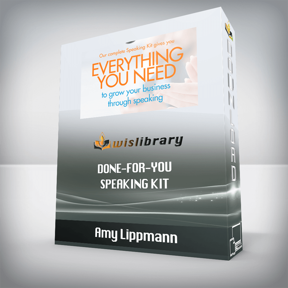Amy Lippmann – Done-for-You Speaking Kit
