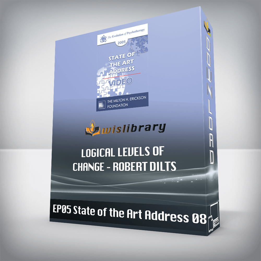 EP05 State of the Art Address 08 - Logical Levels of Change - Robert Dilts