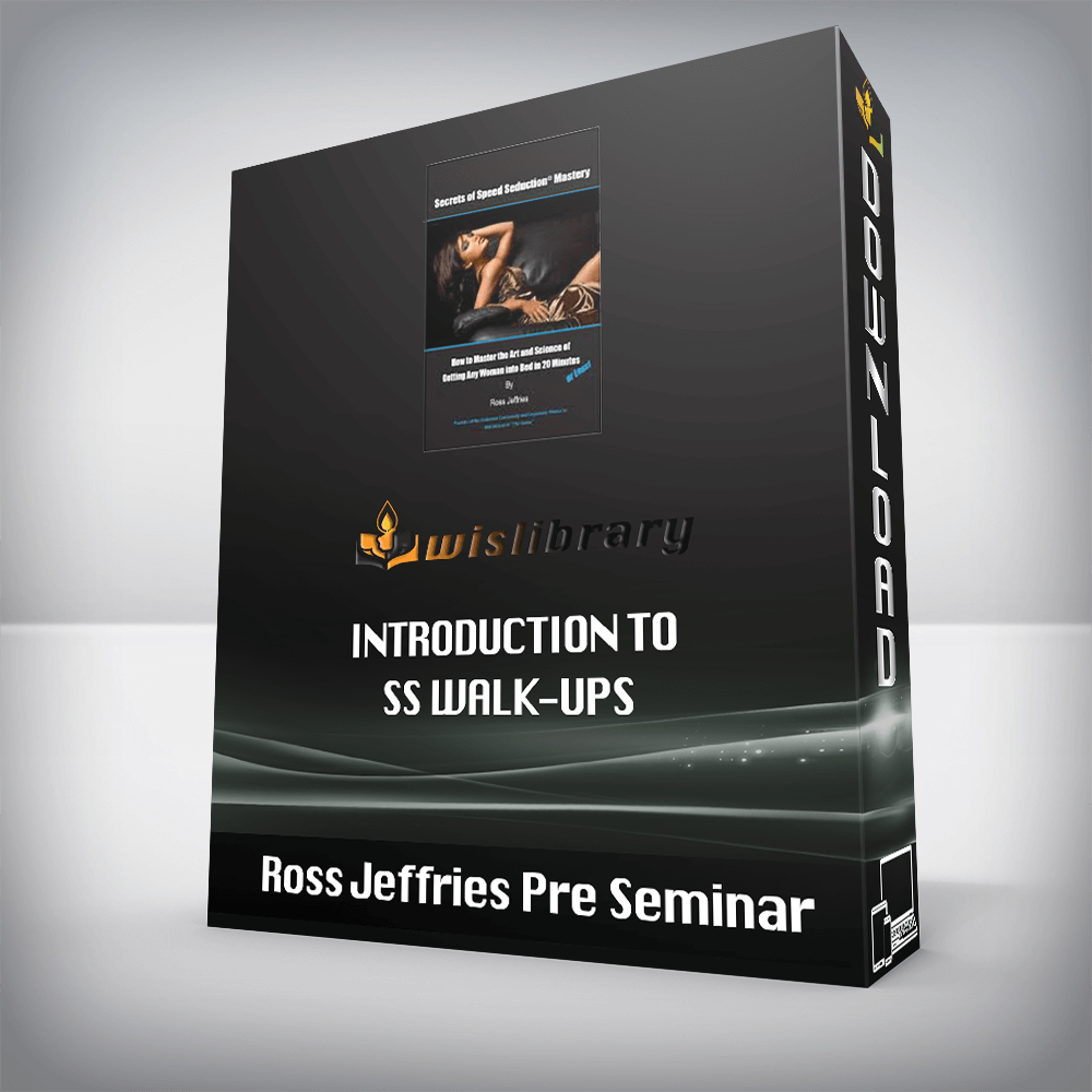 Ross Jeffries Pre Seminar - Introduction To SS Walk-ups
