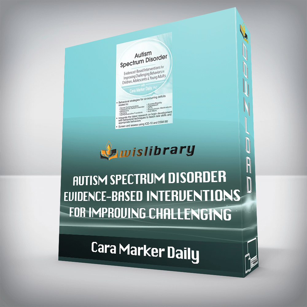 Cara Marker Daily - Autism Spectrum Disorder - Evidence-Based ...