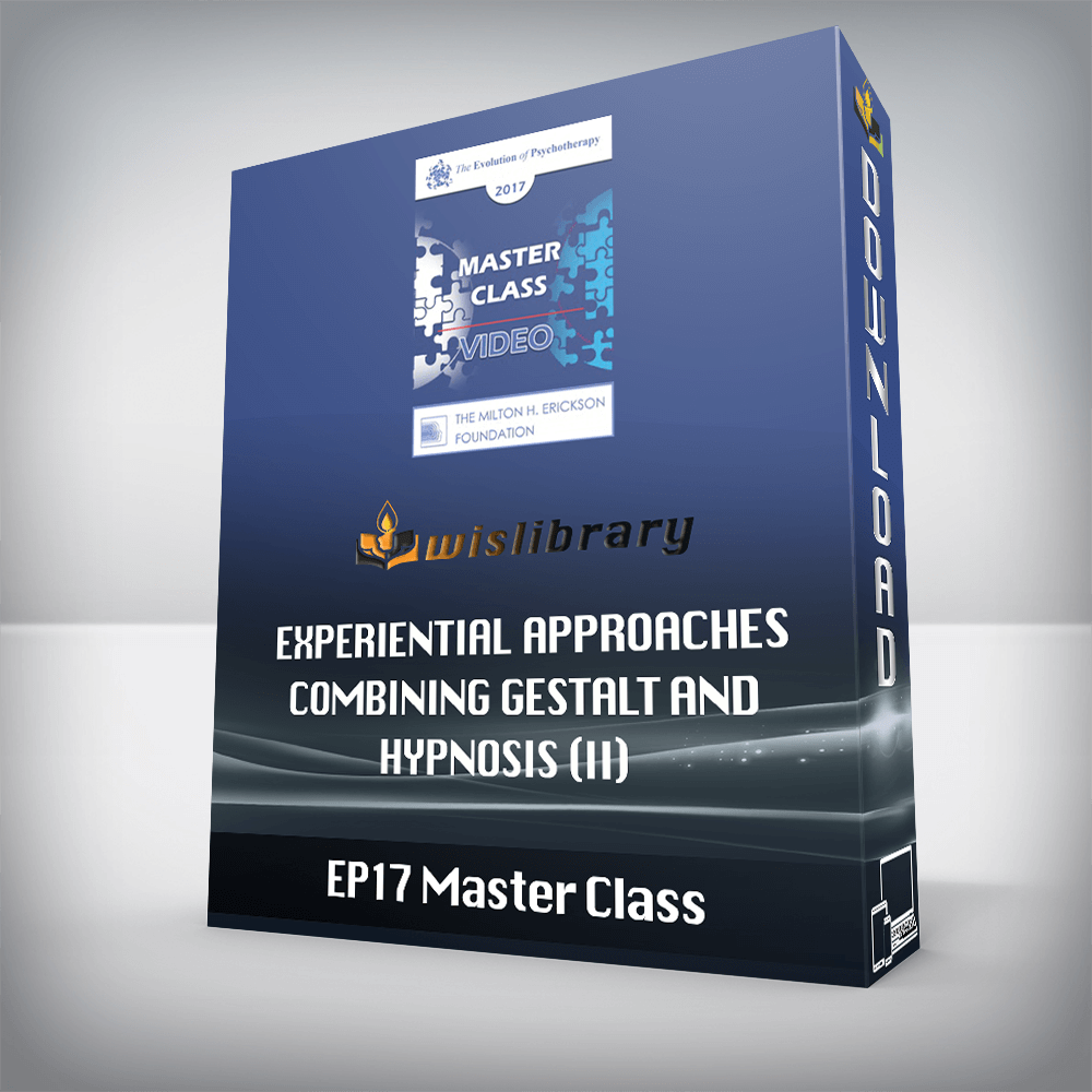 EP17 Master Class - Experiential Approaches Combining Gestalt and ...