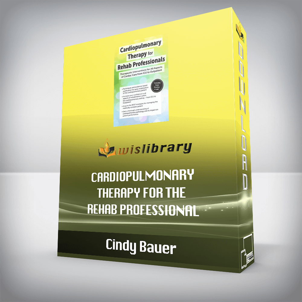 Cindy Bauer - Cardiopulmonary Therapy for the Rehab Professional ...