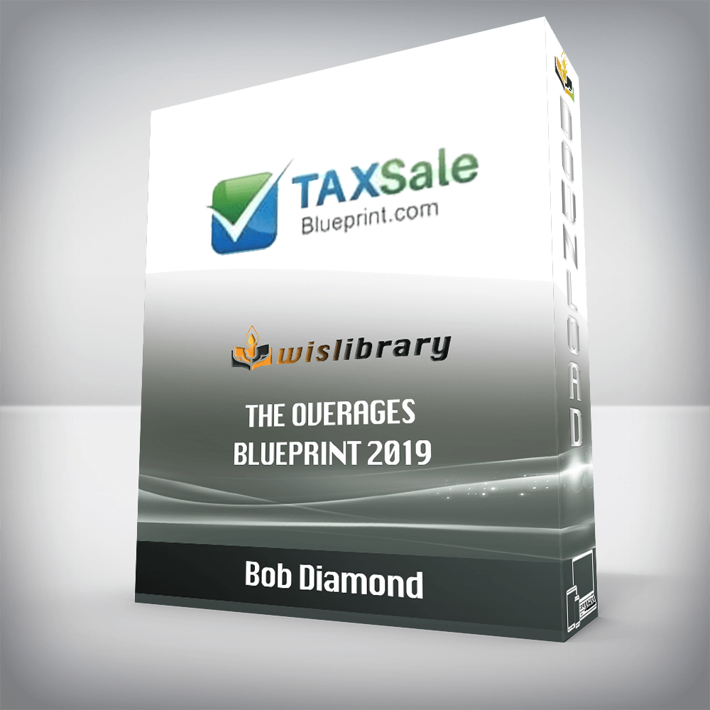 Bob Diamond - The Overages Blueprint 2019