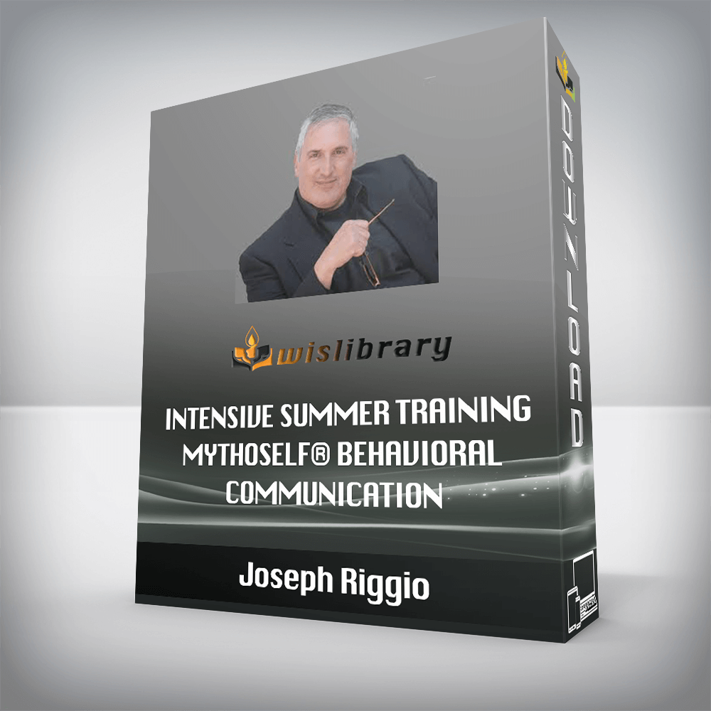 Joseph Riggio - Intensive Summer Training MythoSelf® Behavioral ...
