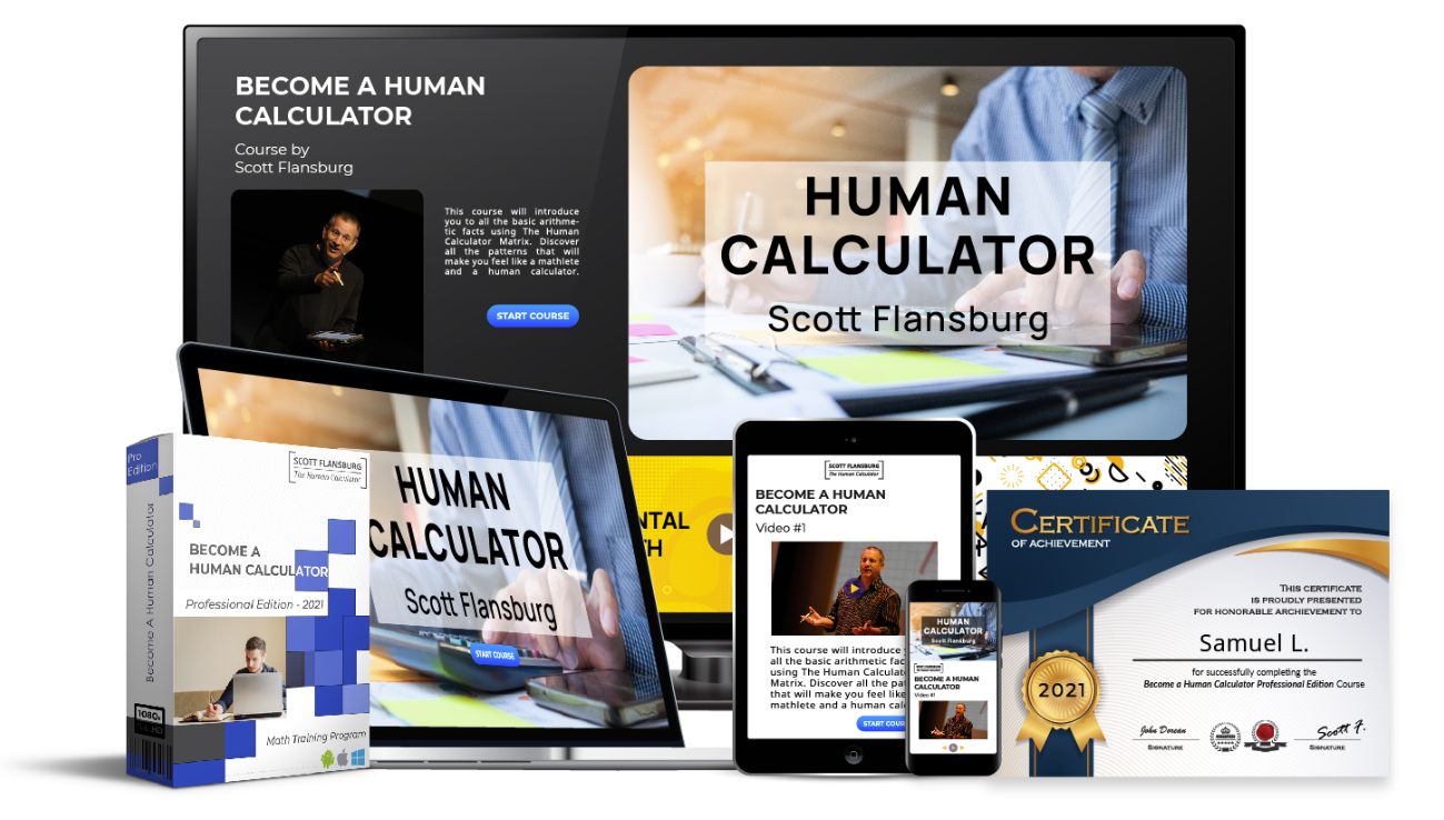 Scott Flansburg - Become a Human Calculator - Professional Edition ...