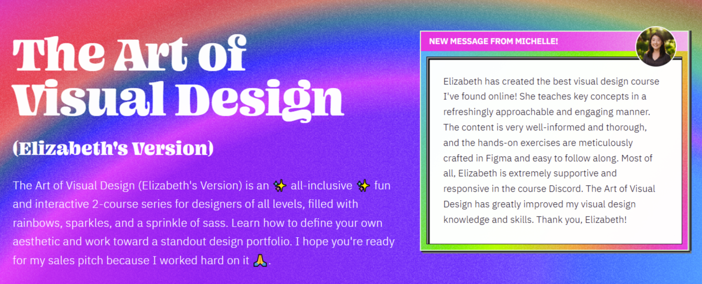 Elizabeth Lin - The Art of Visual Design Bundle - Wisdom Library