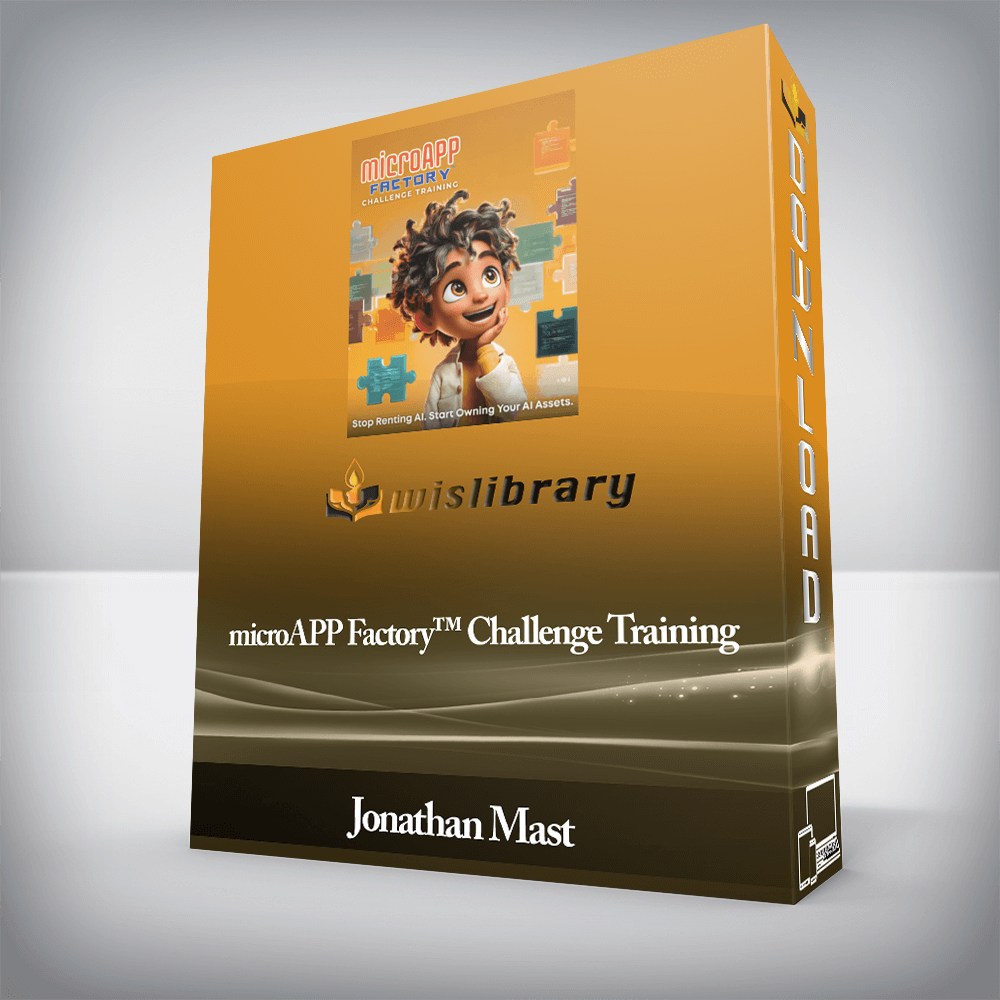 Jonathan Mast - microAPP Factory™ Challenge Training - Wisdom Library